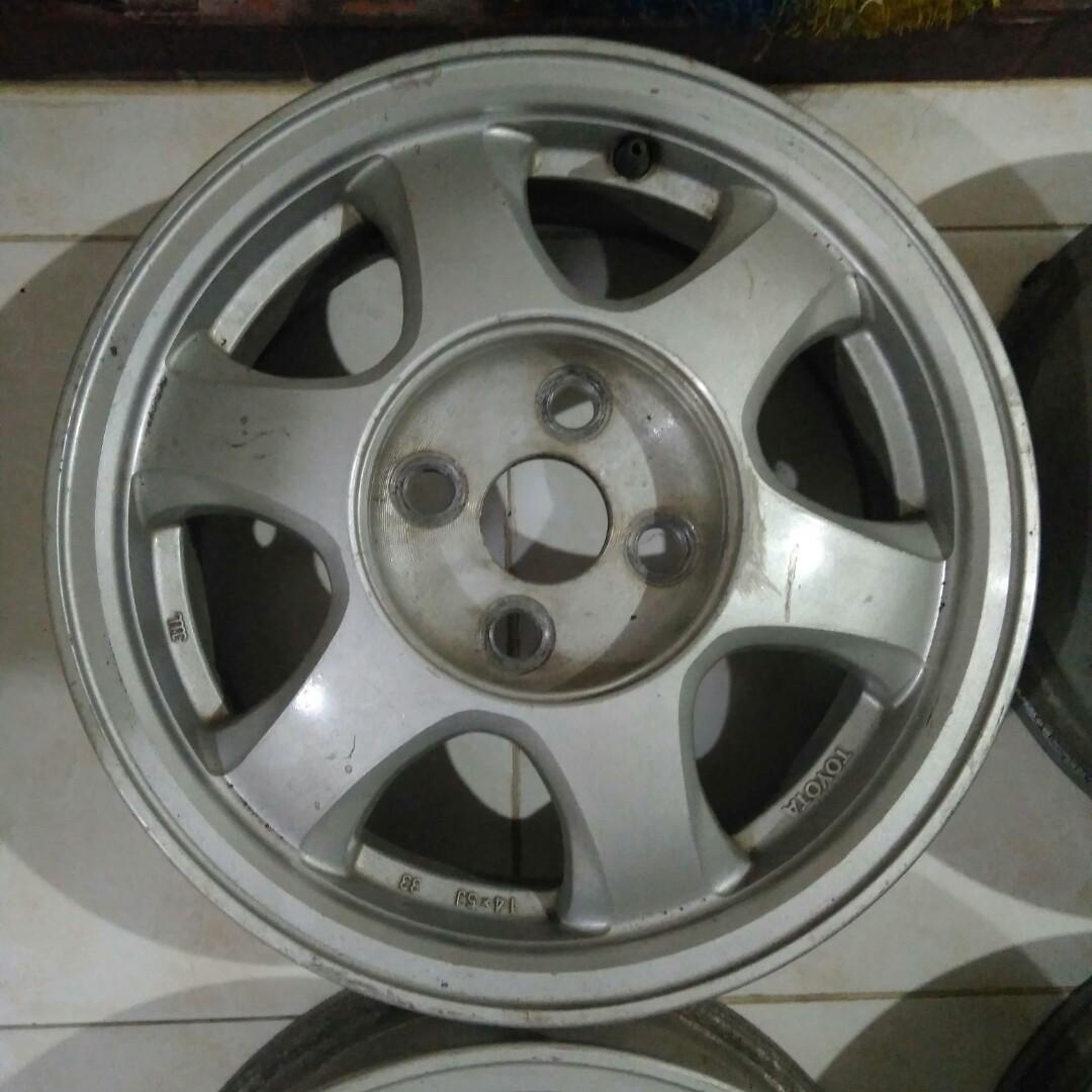 Velg Soluna 2000 Original Copotan, Aksesoris Mobil di Carousell