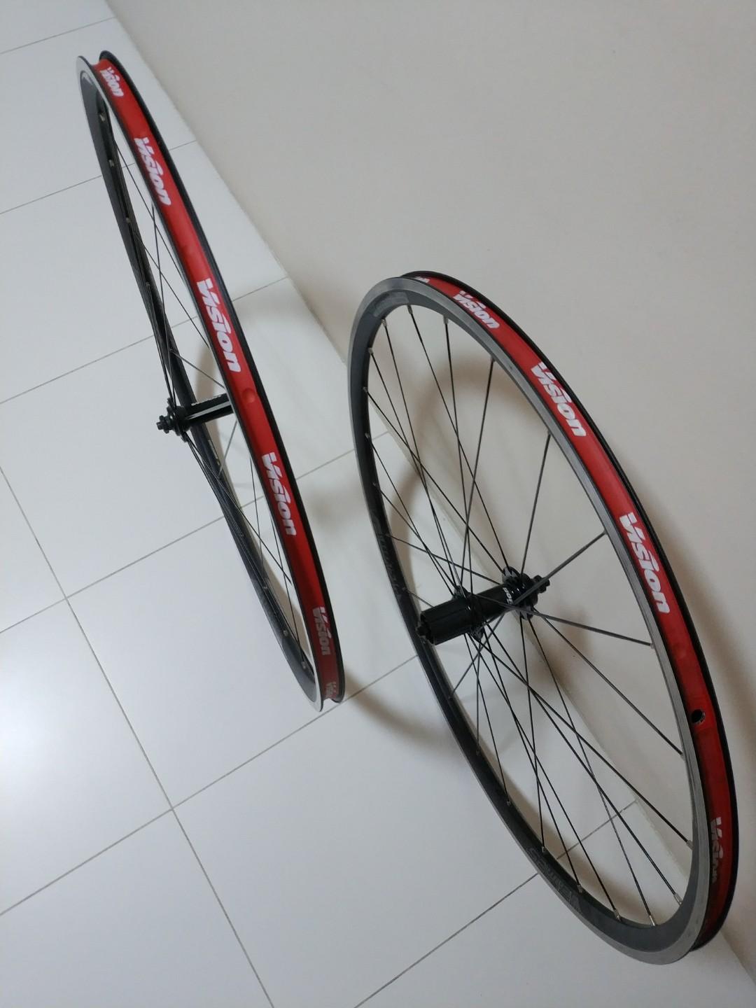 Vision Team 25 Wheelset 11 speed, Sports Equipment, Bicycles & Parts ...