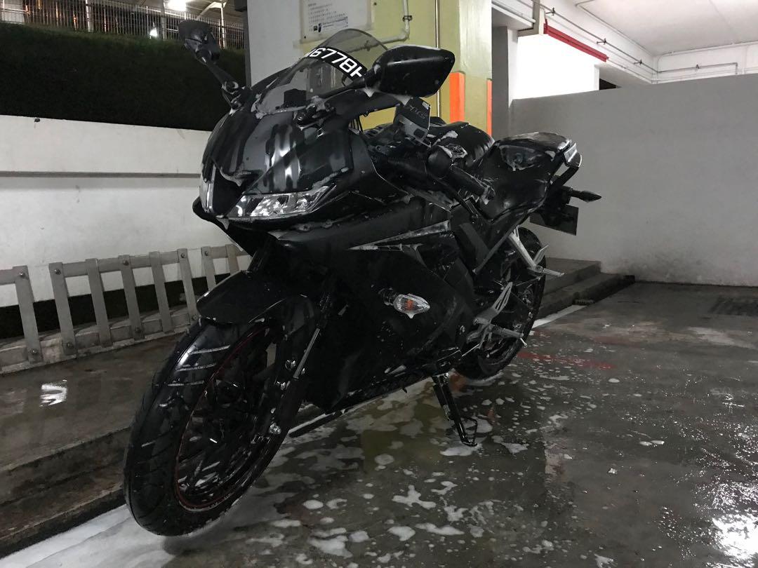 Yamaha R15 V3, Motorcycles, Motorcycles for Sale, Class 2B on Carousell