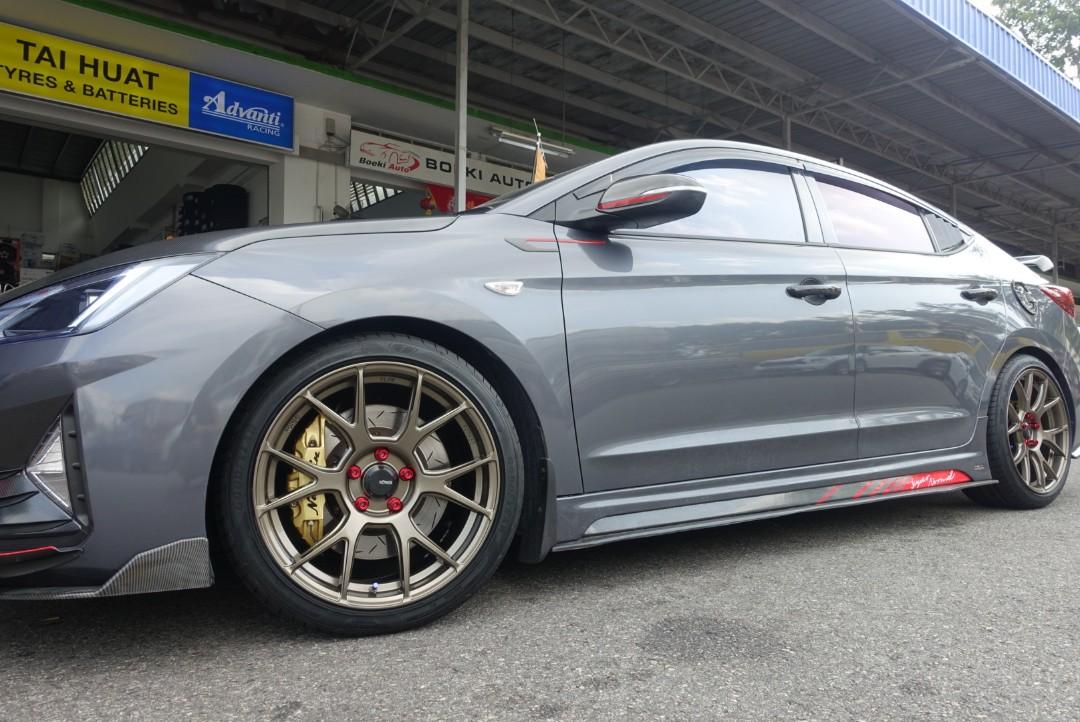 17" Konig Ampliform 17x8.0 +40 flow formed rims, Car Accessories, Tyres ...