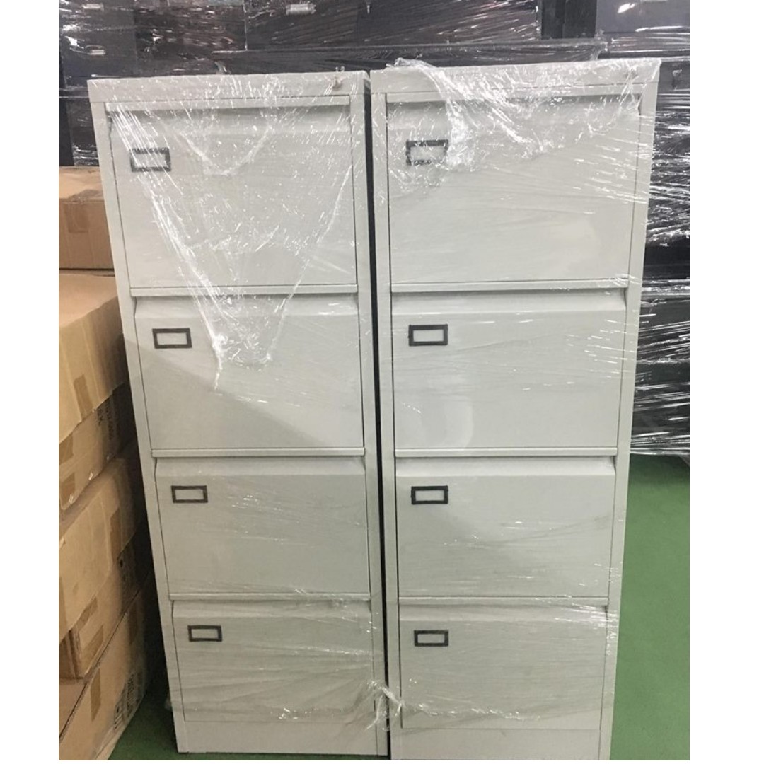 4 layer Vertical Filing Cabinet / Office Partition, Furniture & Home ...