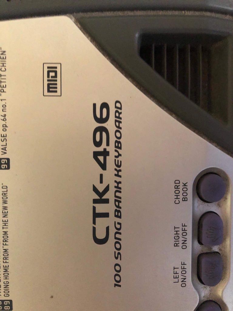 Casio CTK-496 Keyboard, Hobbies & Toys, Music & Media, Musical ...