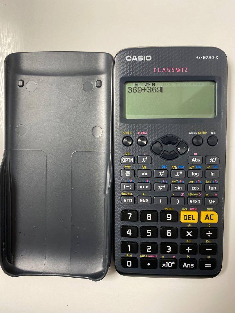 Casio Scientific Calculator-fx-97 SG X, Hobbies & Toys, Stationery ...