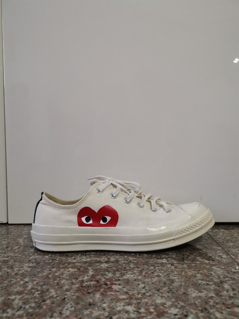 CDG X Converse Chuck Taylor Lows, Men's Fashion, Footwear, Sneakers on ...