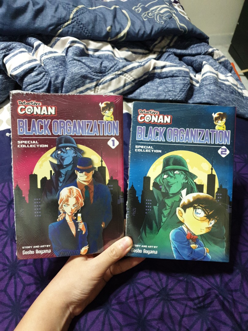 Detective Conan Special Collection Black Organization Manga, Hobbies ...