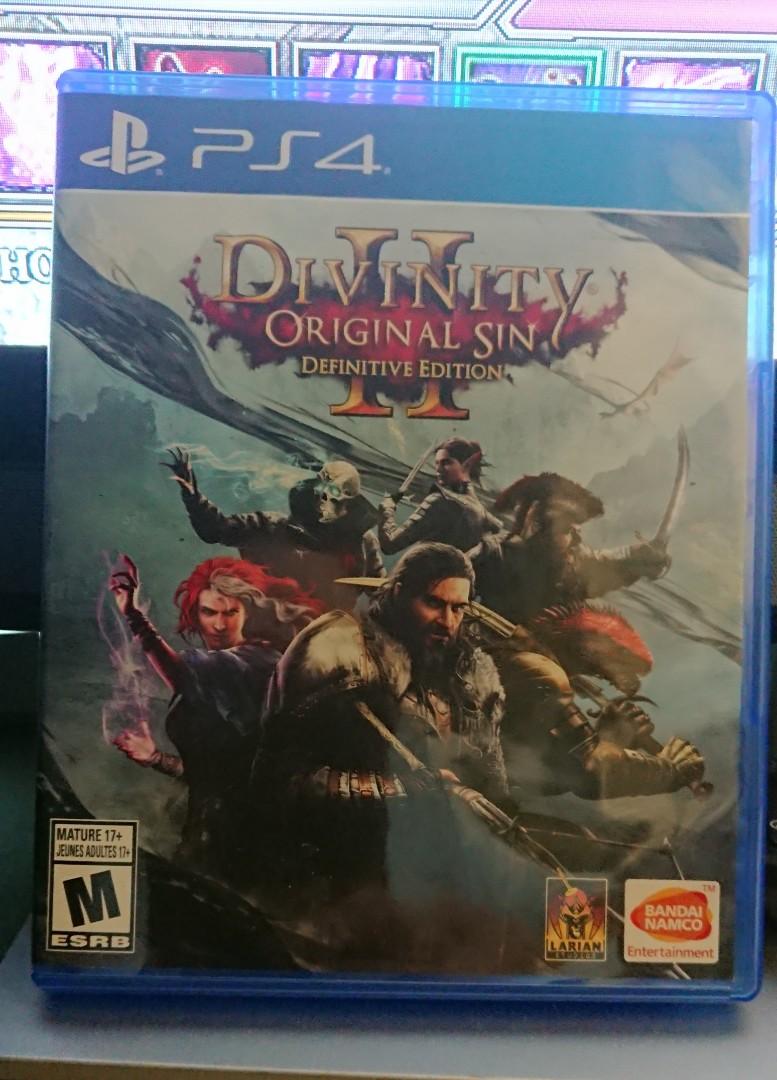 Divinity Original Sin 2 Definitive Edition PS4, Video Gaming, Video ...
