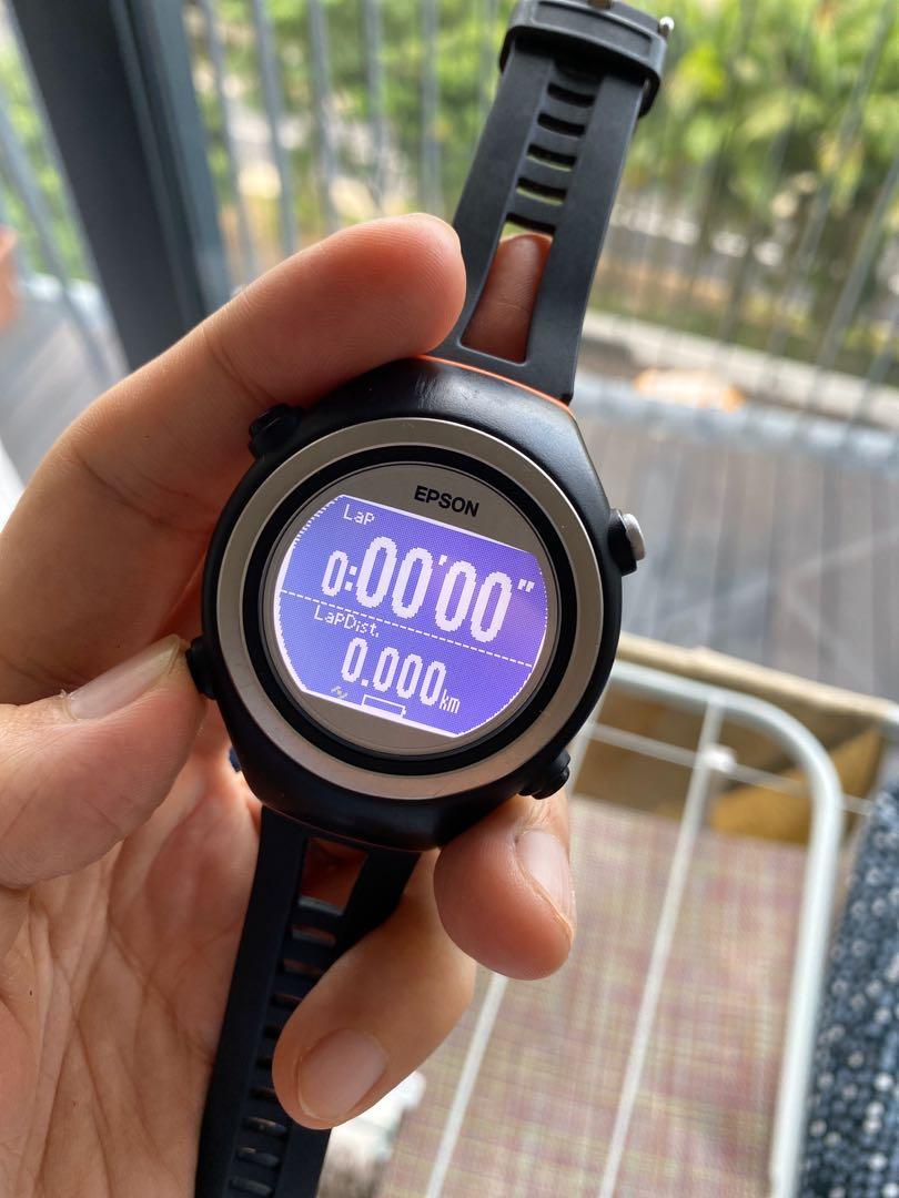 EPSON Wristable GPS SF510, Mobile Phones & Gadgets, Wearables & Smart Watches on Carousell