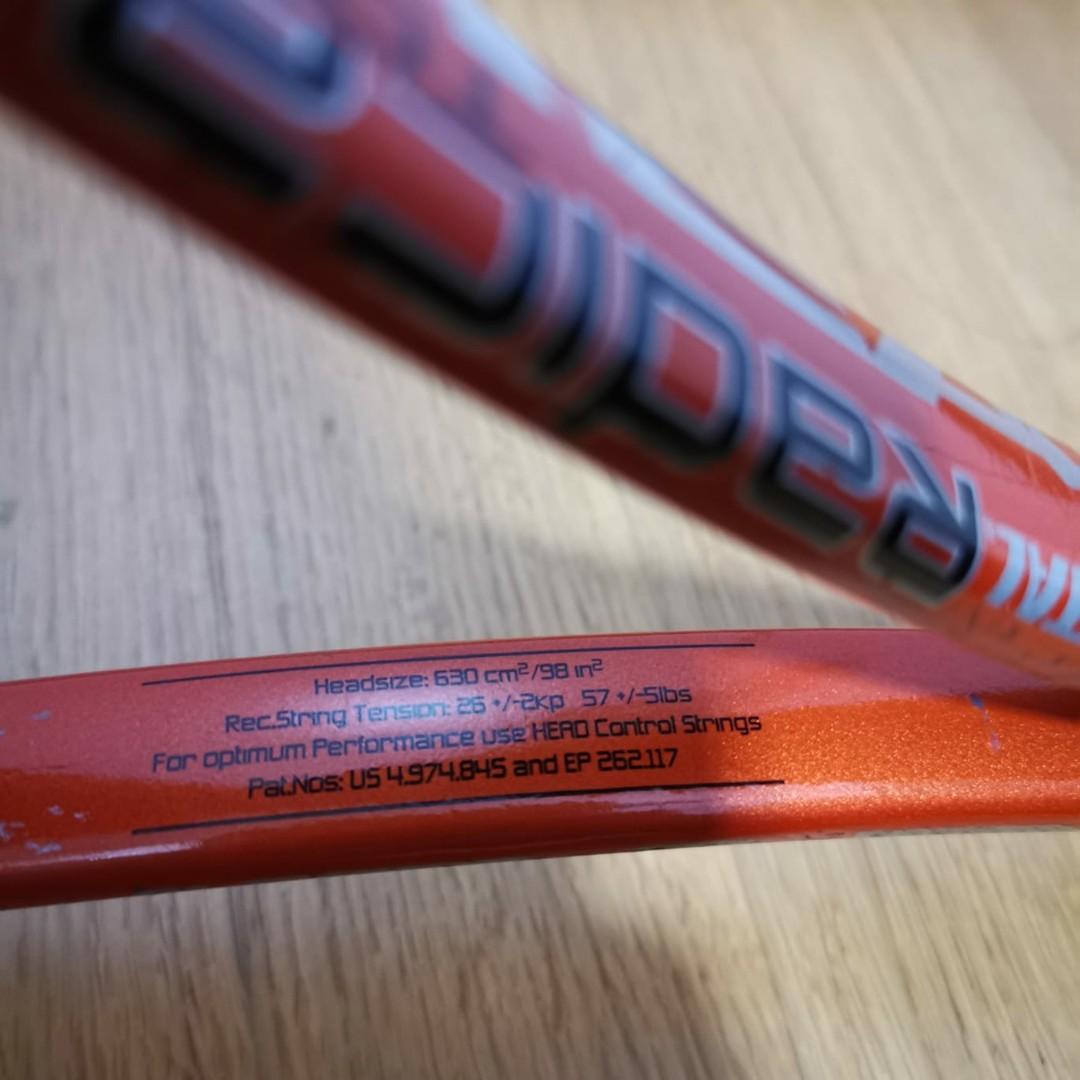 Head Liquidmetal Radical Tour Tennis racket, Sports Equipment, Sports ...