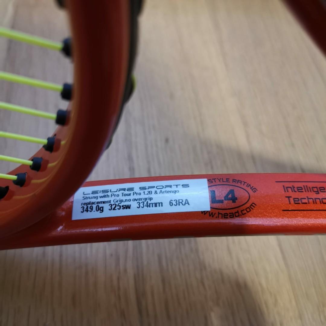 Head Liquidmetal Radical Tour Tennis racket, Sports Equipment, Sports ...