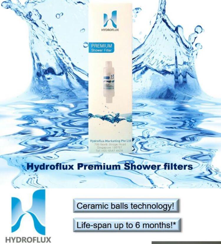 Hydroflux premium shower filter, Furniture & Home Living, Bathroom ...