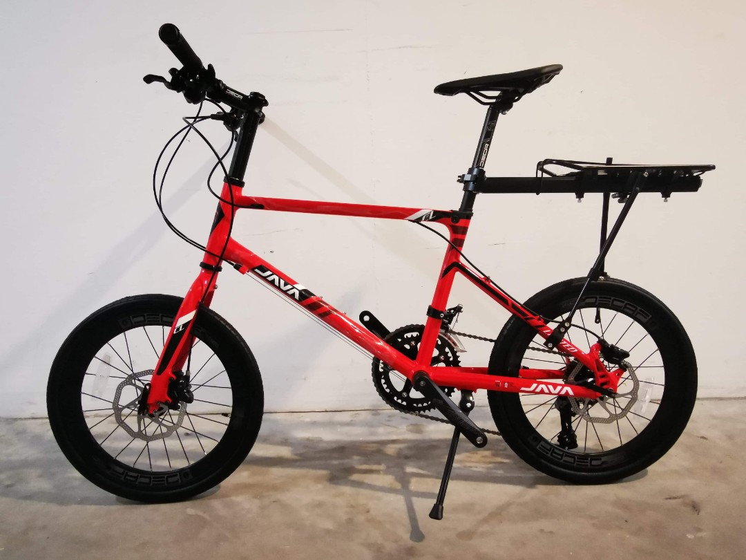JAVA CITY BIKE RED 18s MINVELO 20" ALUMINIUM, Bicycles & PMDs, Bicycles ...