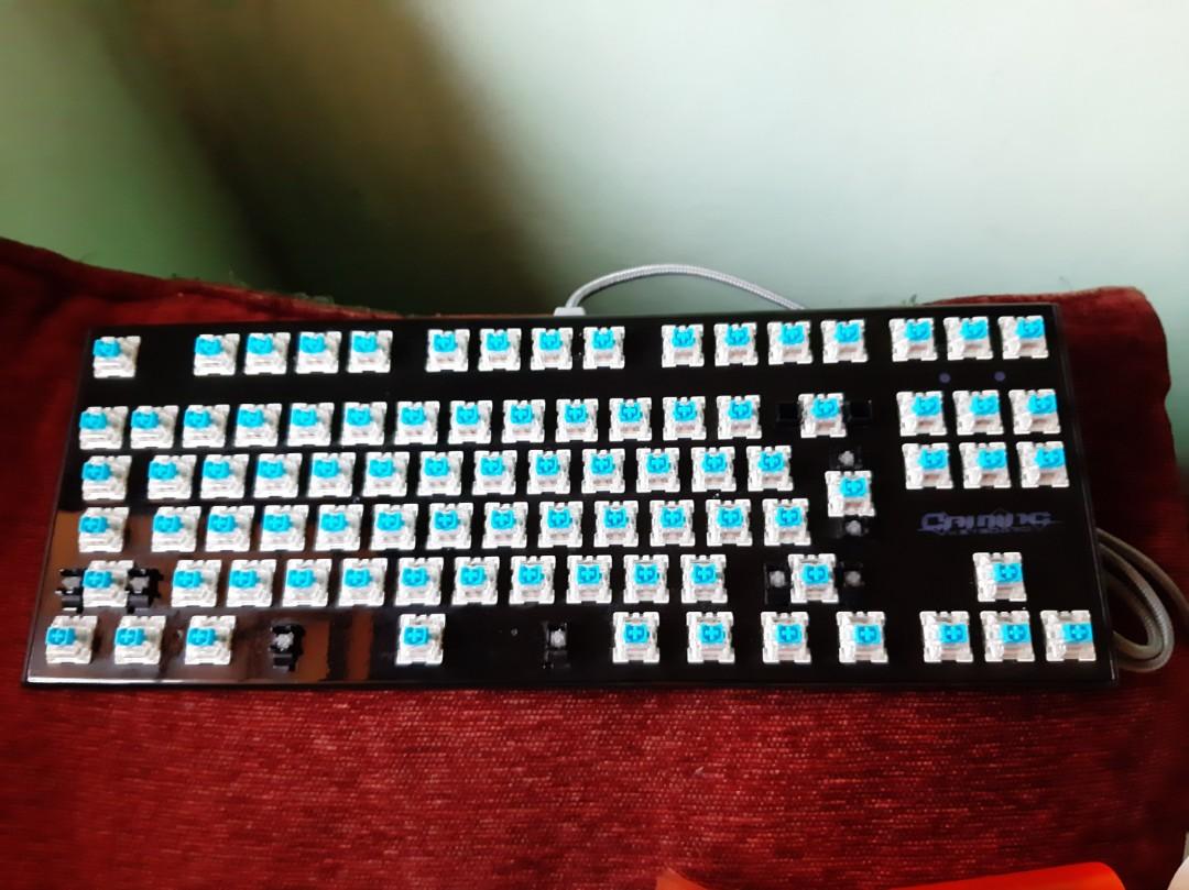 Gigaware Morganstar K28 Mechanical Keyboard Blue Switch, Computers & Tech, Parts & Accessories ...