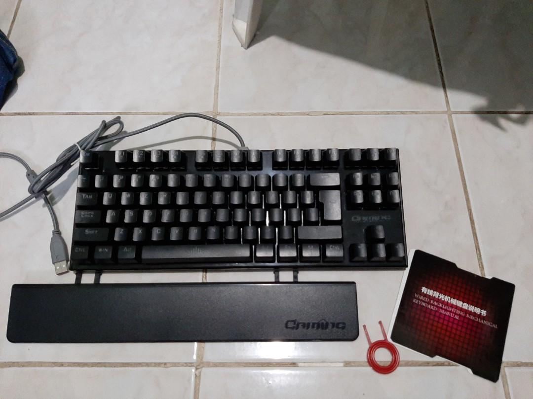 Gigaware Morganstar K28 Mechanical Keyboard Blue Switch, Computers ...