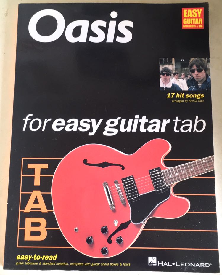 Oasis Guitar Tab Book, TV & Home Appliances, TV & Entertainment, TV ...