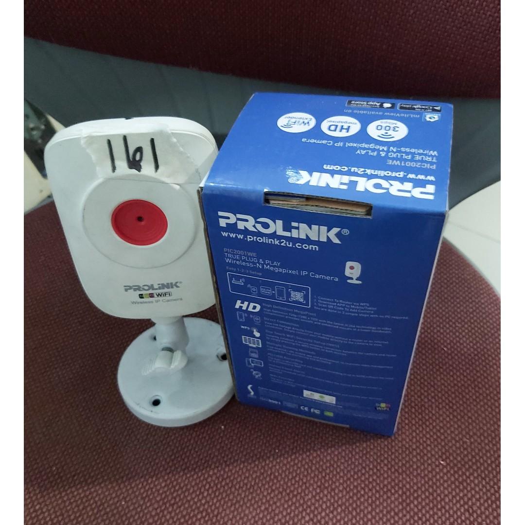 Prolink CCTV Wireless IP Camera Indoor @ P1500 Each, Furniture & Home ...