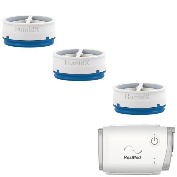 Resmed HumidX Waterless Humidification (3 PACK) for AirMini CPAP ...