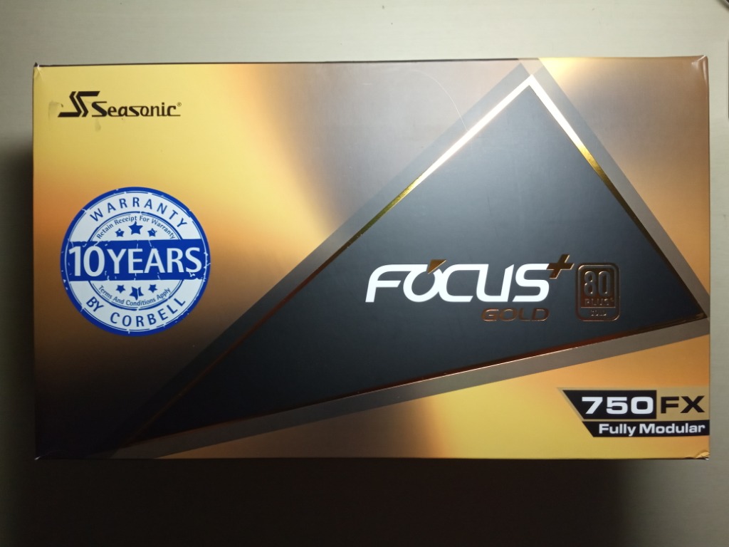 Seasonic Focus Plus Gold 750W PSU, Computers & Tech, Parts ...