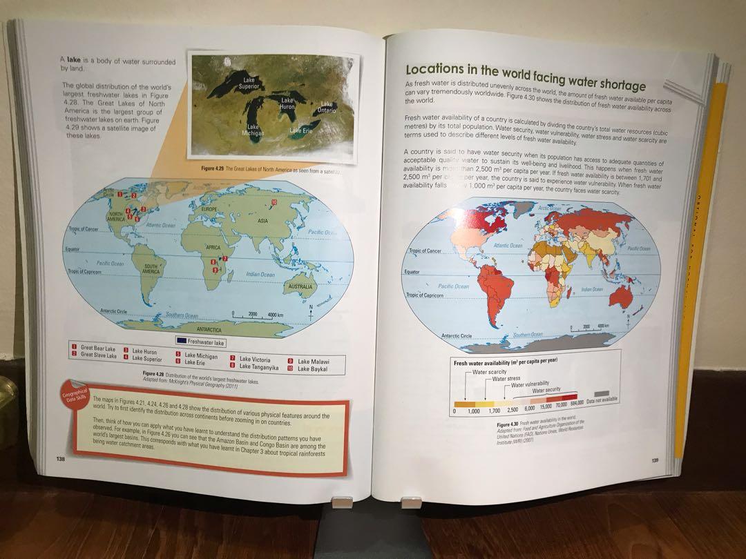 Secondary 1 Geography Textbook (Hodder Education), Hobbies & Toys ...
