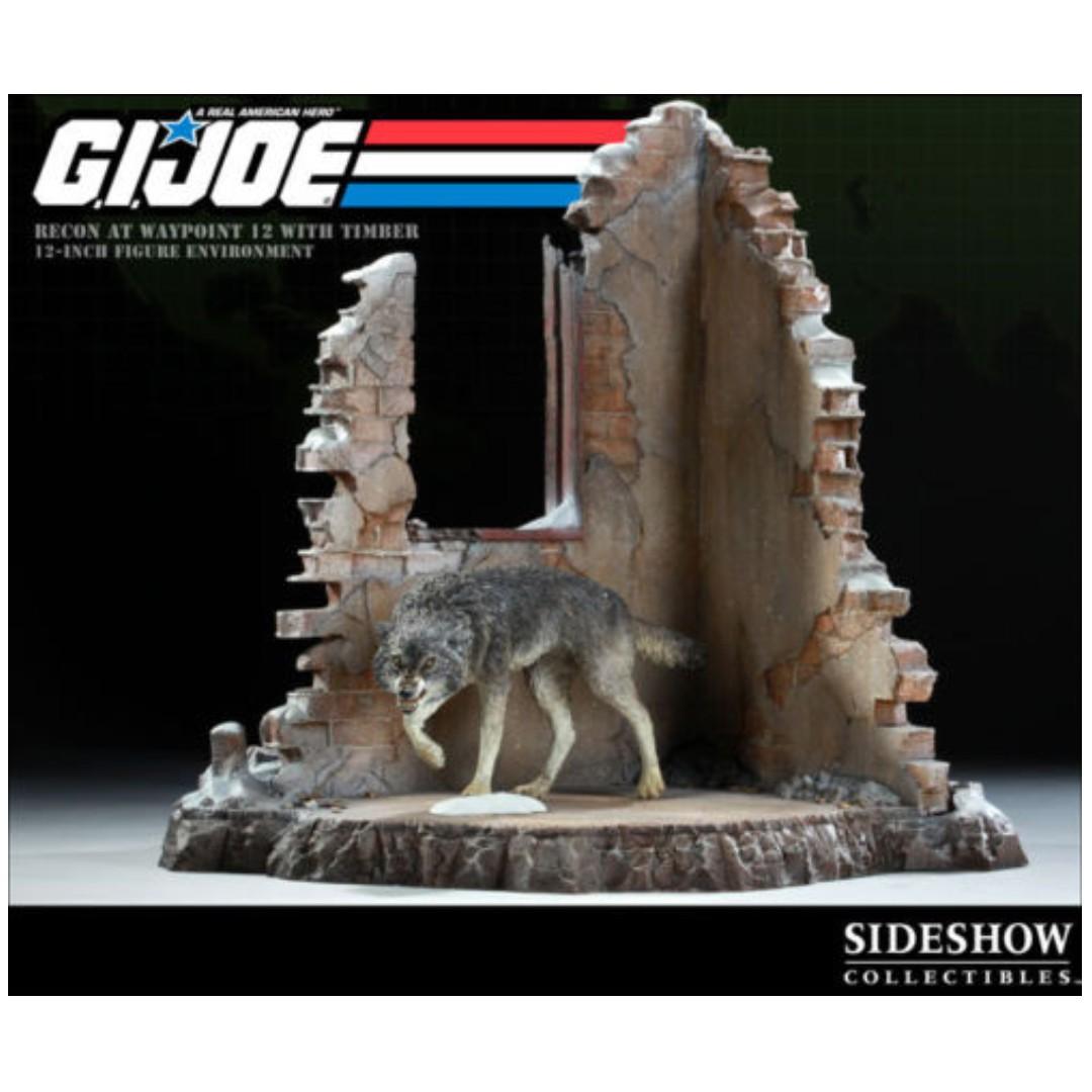 Sideshow G.I. Joe Recon at Waypoint 12 with Timber 1:6 Scale Diorama ...