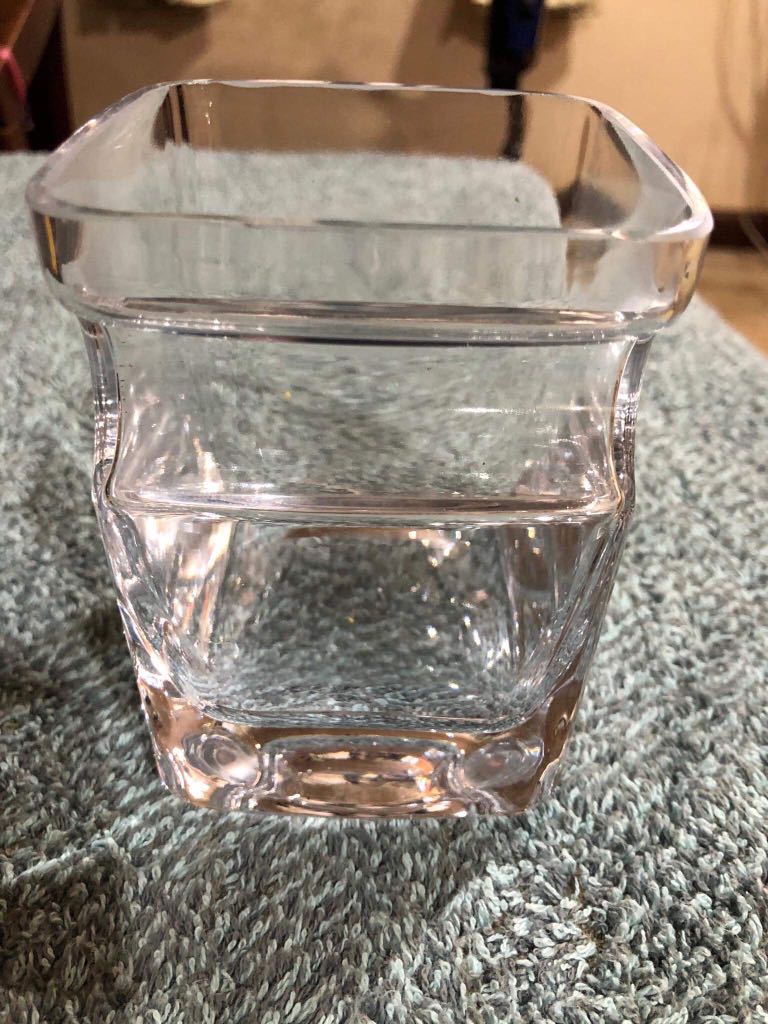 Square Drinking Glass on Carousell