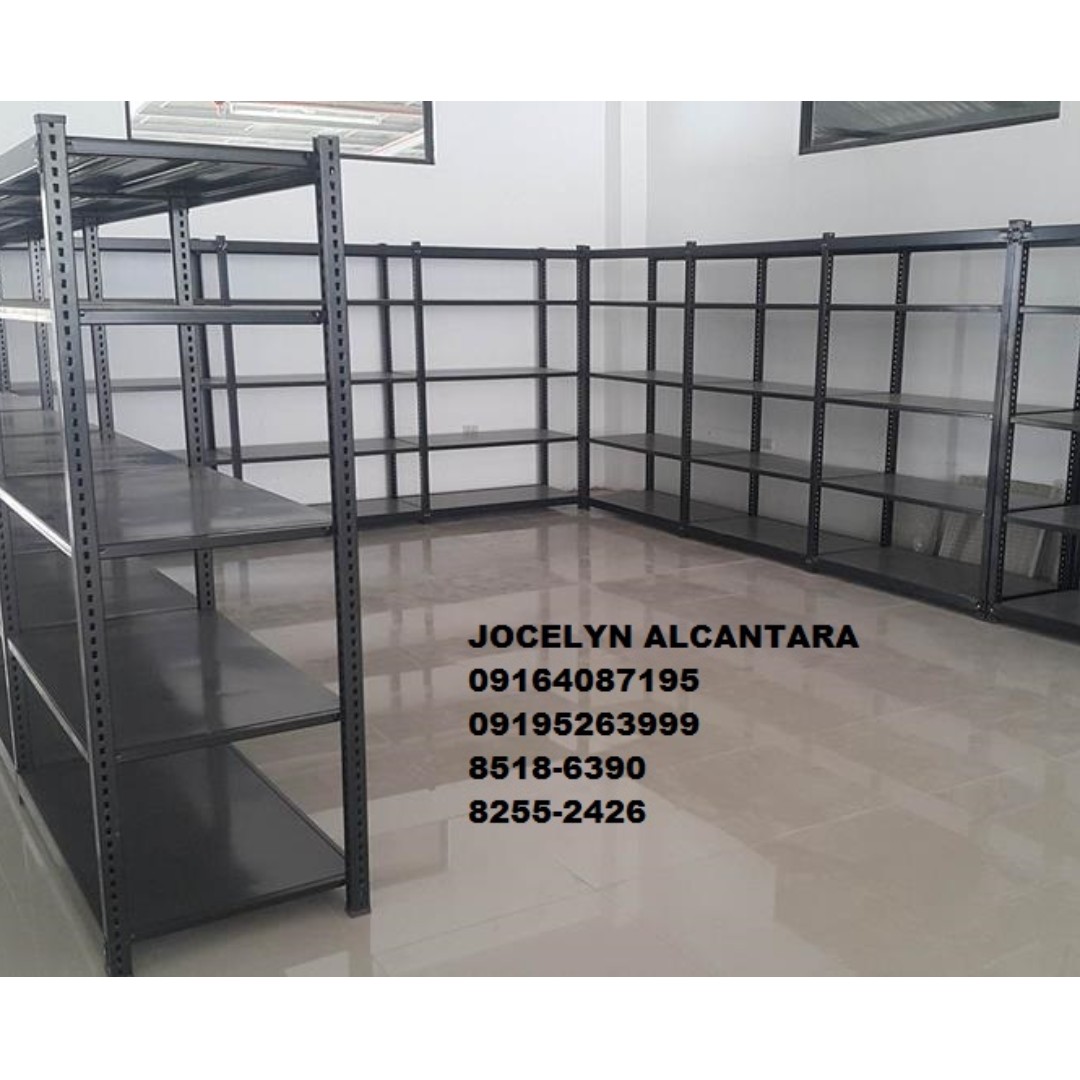 steel racks shelves metal, Furniture & Home Living, Home Improvement ...