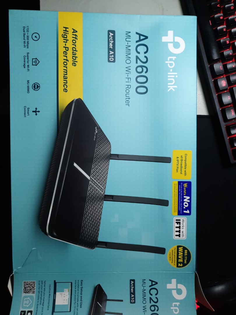 TP-LINK AC2600 WiFi Router, Computers & Tech, Parts & Accessories ...
