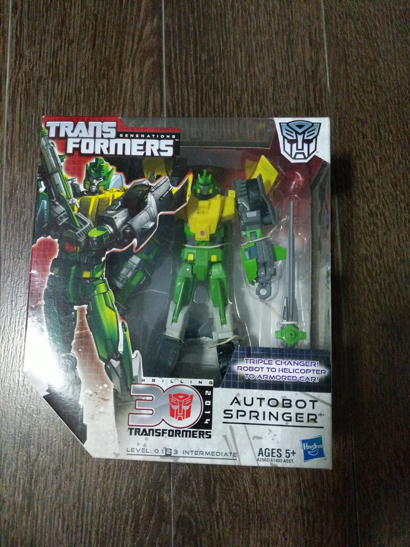 Transformer Generation Springer triple changer, Hobbies & Toys, Toys ...