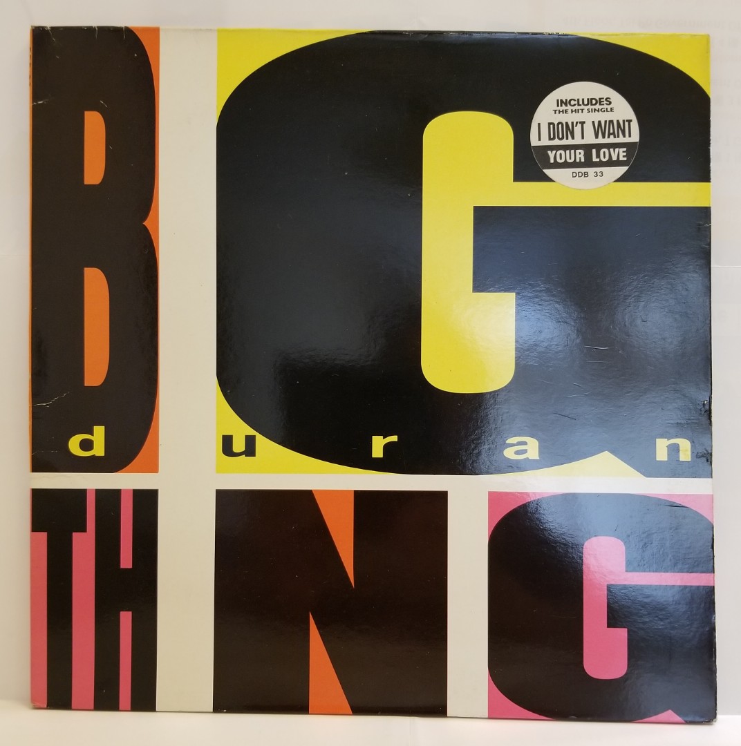 黑膠唱片Vinyl LP- Duran Duran : Big Thing (UK 版), 興趣及遊戲, 收藏品及紀念品, 明星周邊 ...