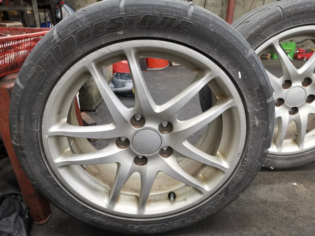 17inch civic rims original honda ET60,, Car Accessories, Tyres & Rims ...
