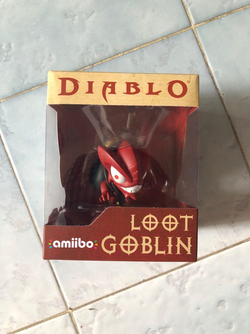 amiibo diablo loot goblin figure (nintendo), Hobbies & Toys, Toys ...