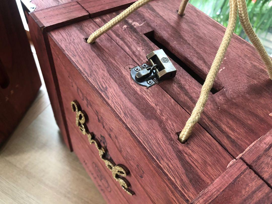 Ang bao box, Furniture & Home Living, Home Improvement & Organisation ...