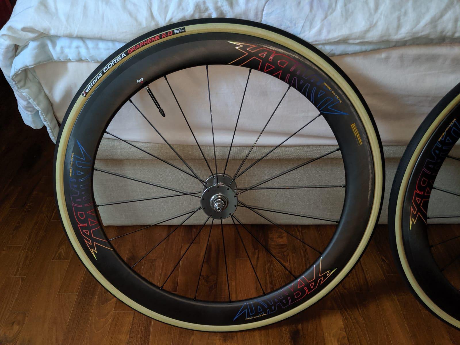 Arma blade 55 wheelset, Sports Equipment, Bicycles & Parts, Bicycles on ...