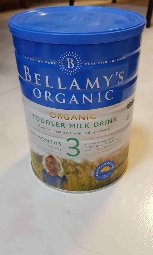 Bellamy's Organic toddler milk drink 3, Babies & Kids, Nursing ...