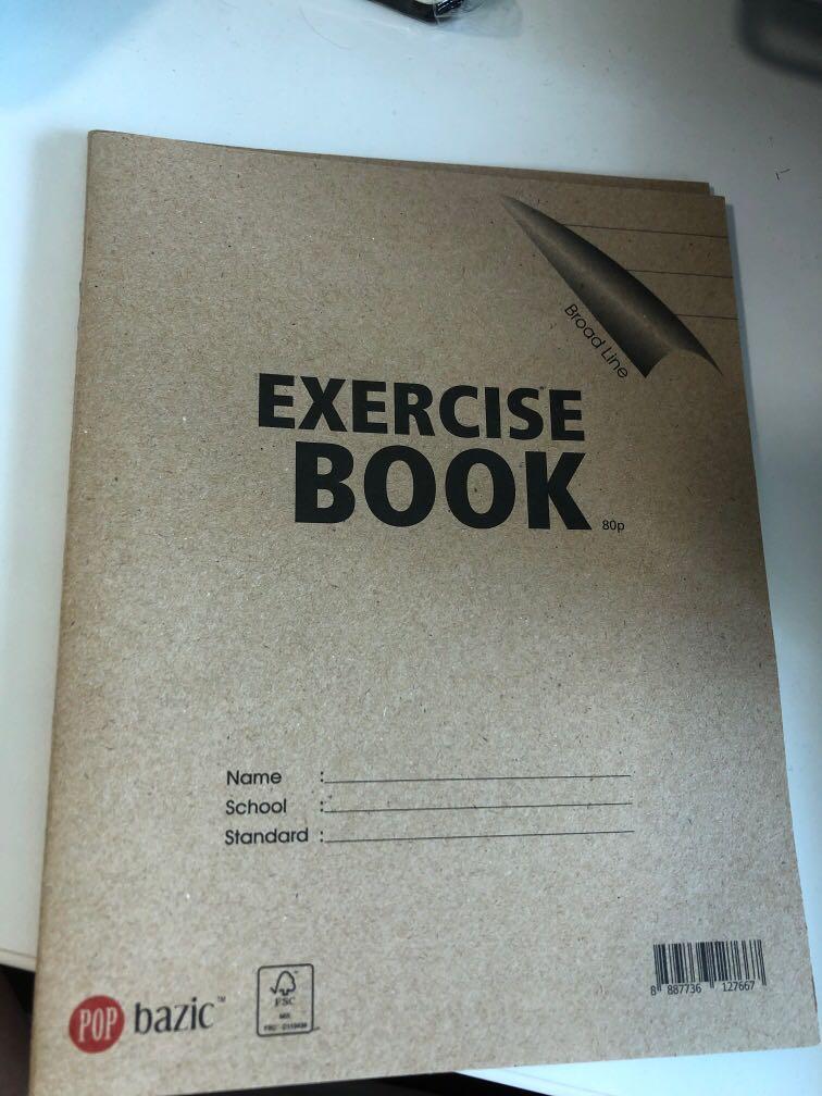 Broad Line Exercise Books, Hobbies & Toys, Books & Magazines ...