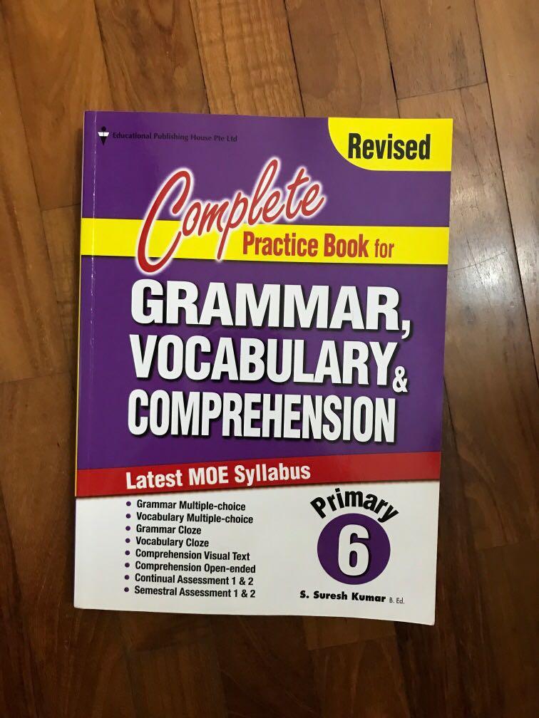 Complete Practice Book for Grammar, Vocabulary,& Comprehension, Hobbies ...