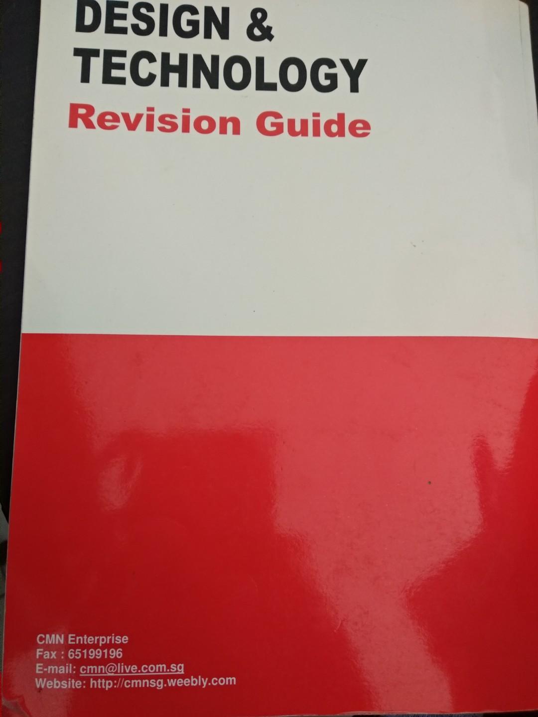 Design and Technology Revision Guide (N levels), Hobbies & Toys, Books ...