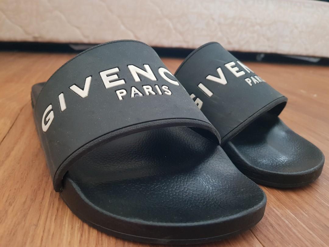 Givenchy Slides, Men's Fashion, Footwear, Flipflops and Slides on Carousell