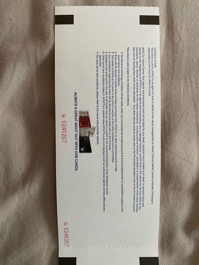 Lewis Capaldi Concert Ticket, Tickets & Vouchers, Event Tickets on ...