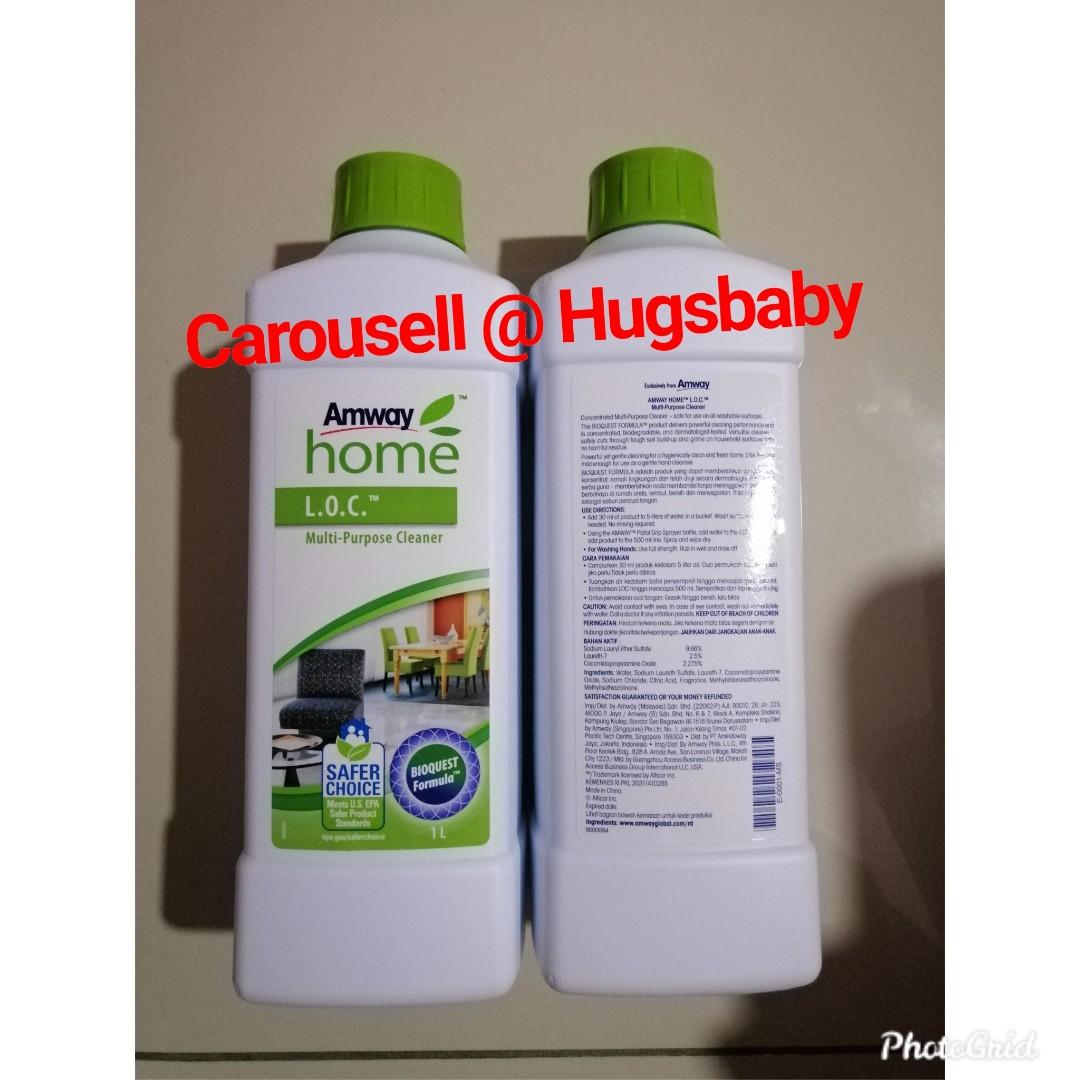 L.O.C. Multi-Purpose Cleaner (1L), Furniture & Home Living, Cleaning ...