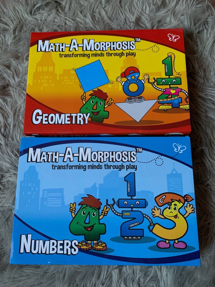 Math-A-Morphosis Geometry Board Games, Hobbies & Toys, Toys & Games on ...