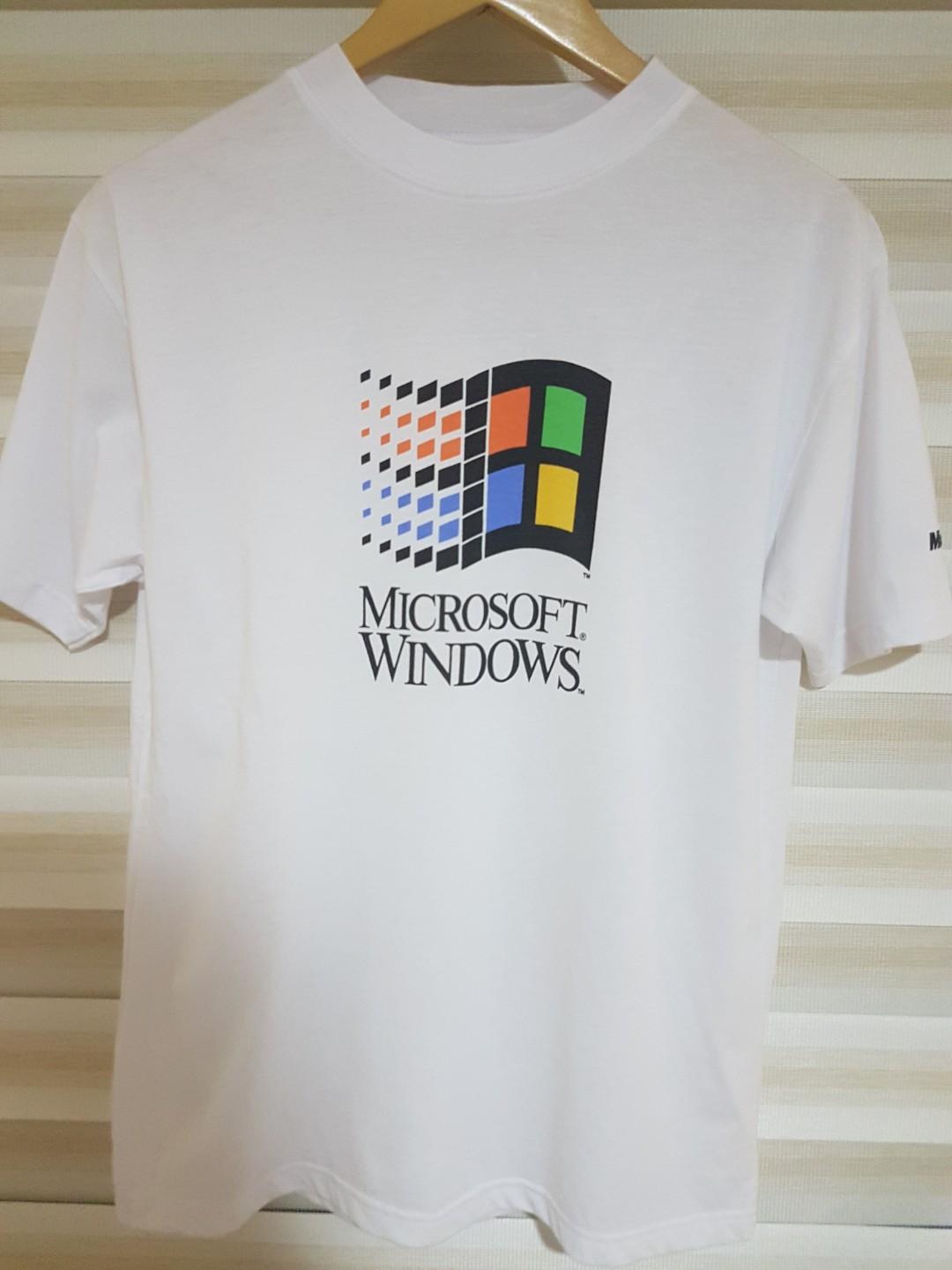 Microsoft Windows shirt, Men's Fashion, Tops & Sets, Formal Shirts on ...
