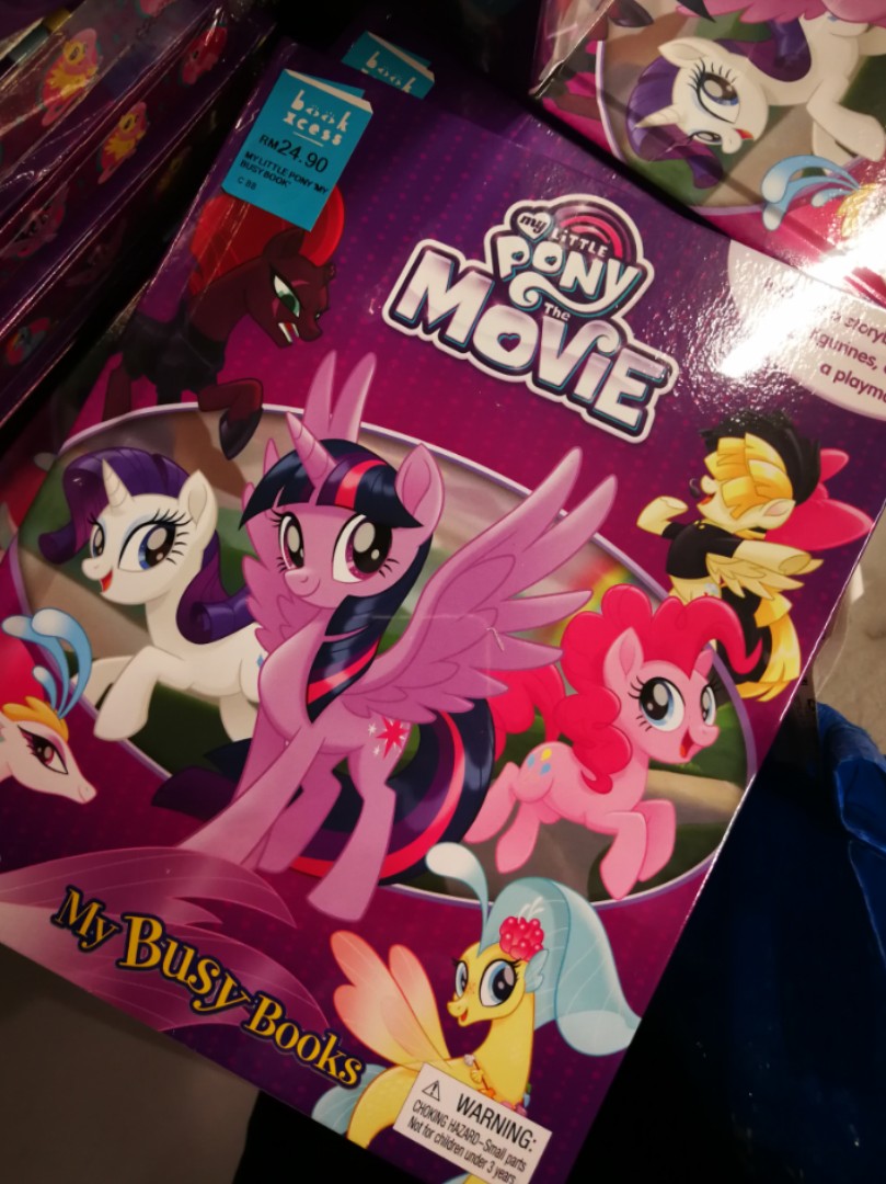 My little pony busy book, Hobbies & Toys, Books & Magazines, Children's ...