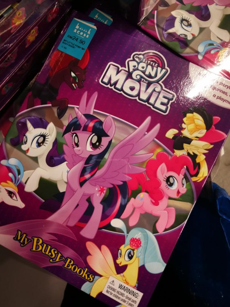 My little pony busy book, Hobbies & Toys, Books & Magazines, Children's ...