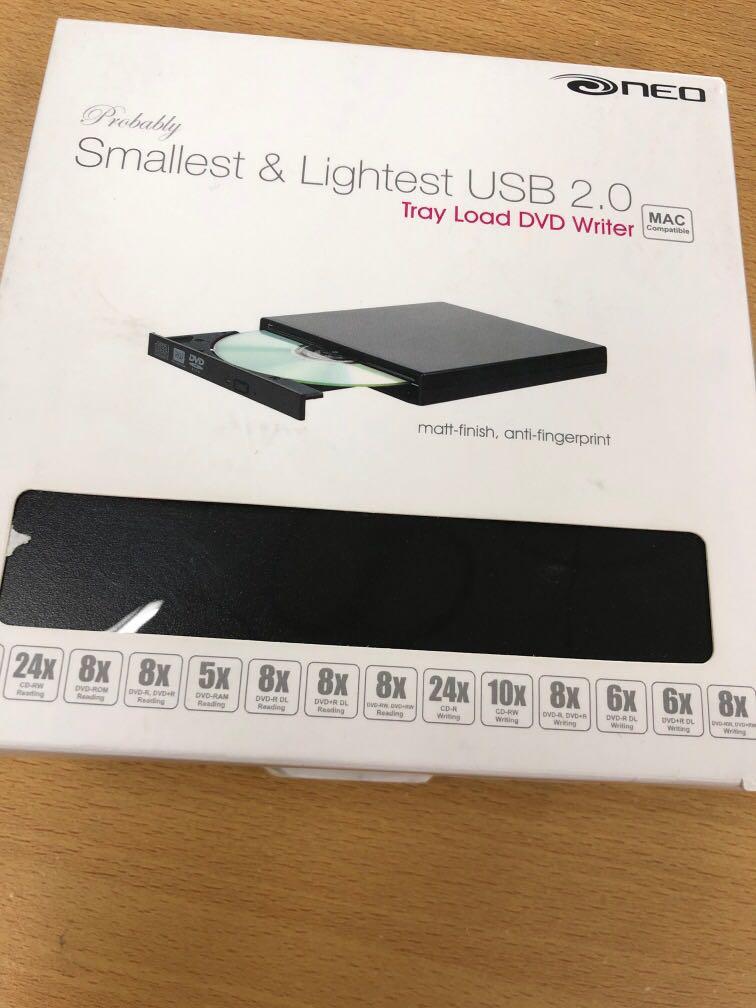 NEO DVD Writer - smallest & lightest USB 2.0, Electronics, Computer ...