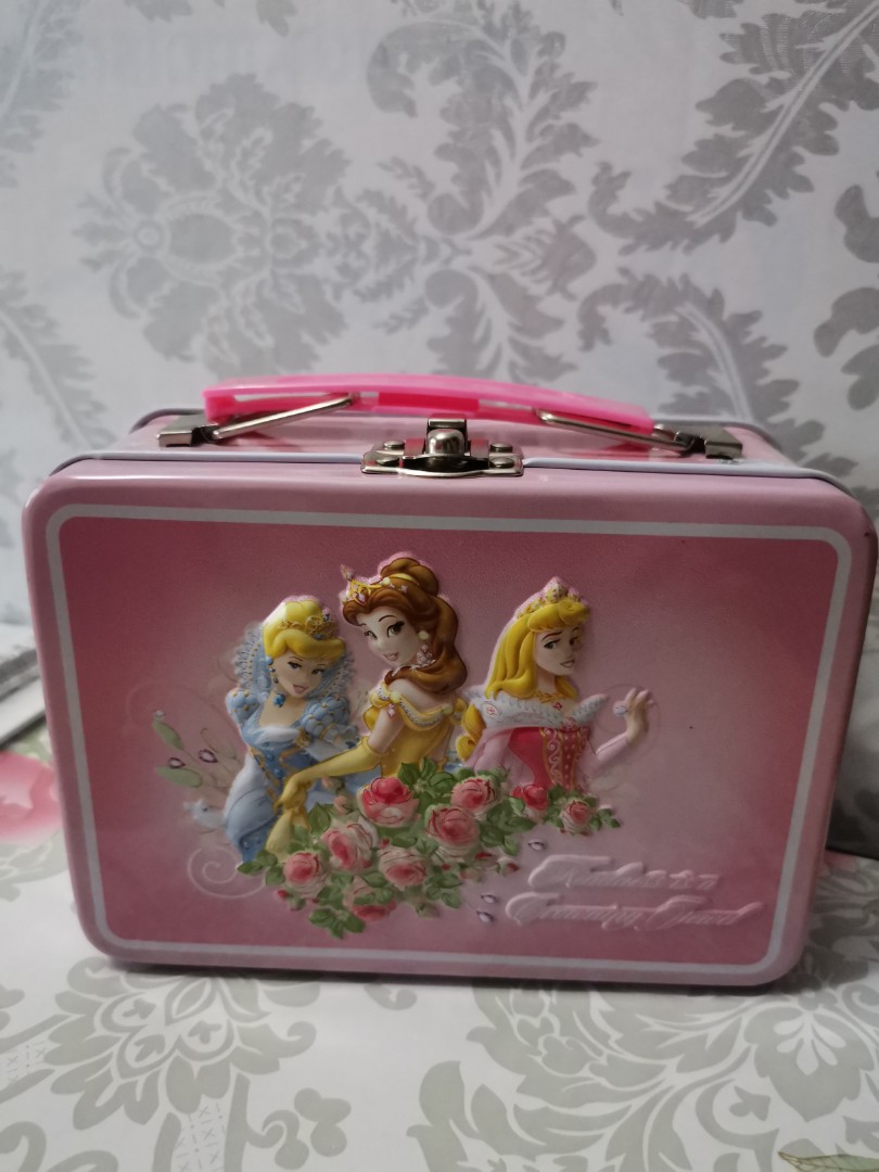 New Disney Princess tin snack box, Food & Drinks, Gift Baskets ...