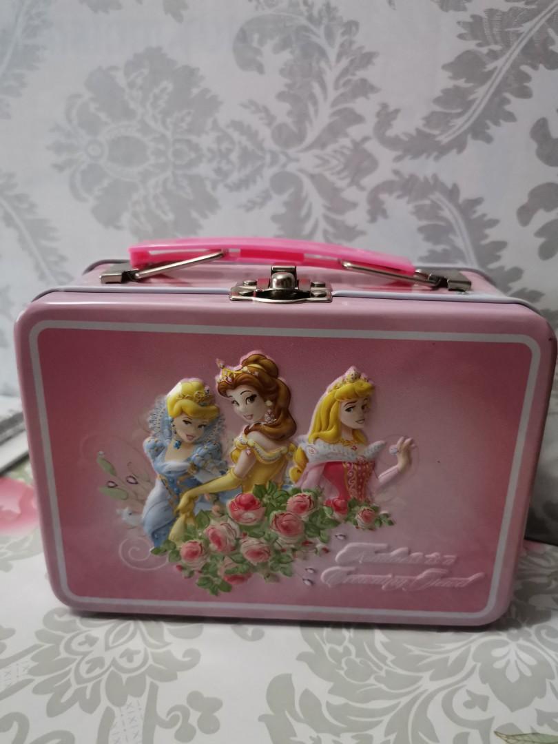 New Disney Princess tin snack box, Food & Drinks, Gift Baskets ...