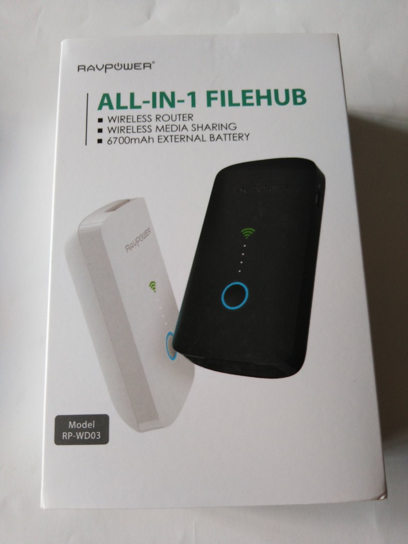 RavPower all-in-1 filehub RP-WD03, Mobile Phones & Gadgets, Mobile ...