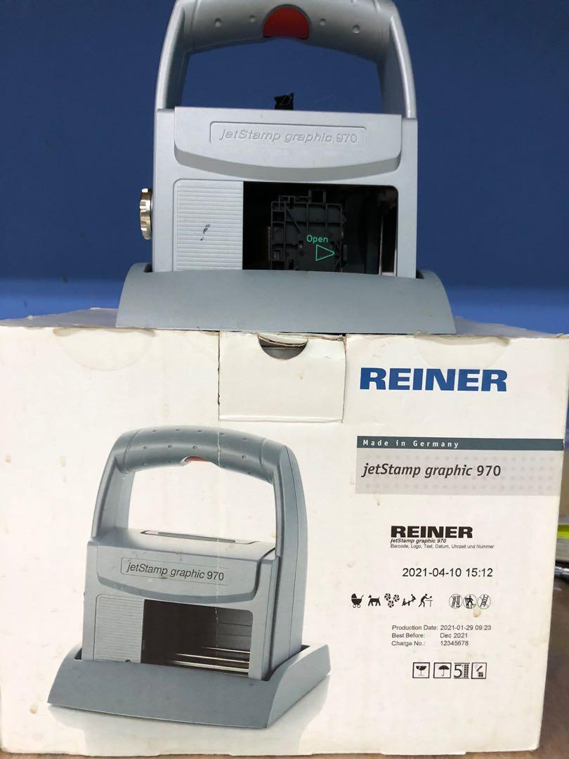 Reiner jetStamp 970 Handheld Inkjet Printer, Computers & Tech, Printers ...
