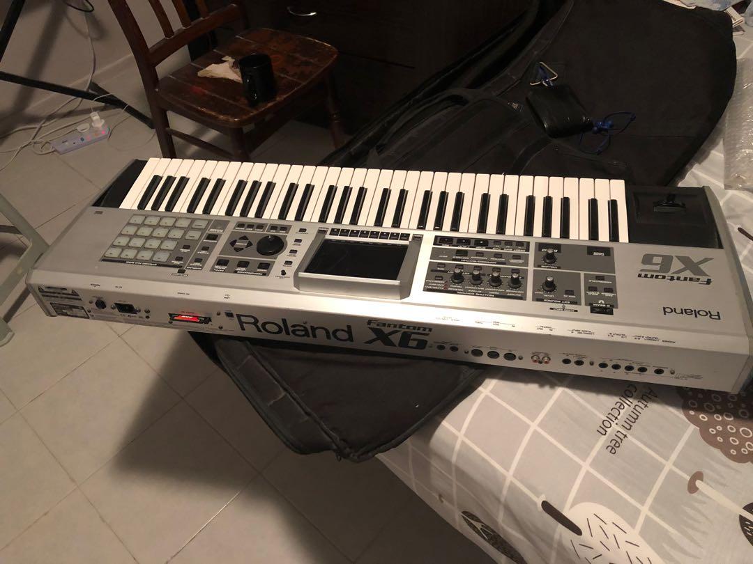 Roland fantom x6 sampler keyboard (128 polyphonic ), Hobbies & Toys ...