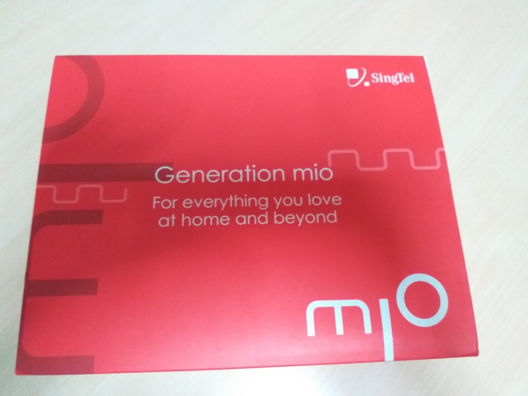 Singtel Generation MIO Box, TV & Home Appliances, TV & Entertainment ...